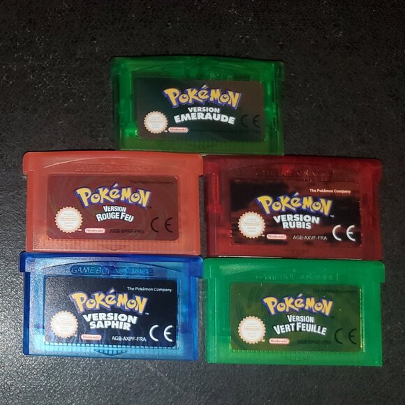 Video Games & Consoles | Pokemon Emerald Firered Leafgreen Ruby ...
